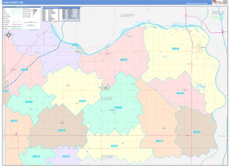 Maps Of Cass County Nebraska
