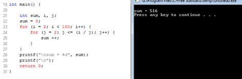C How To Solve Big O Notation For Prime Number Function Stack