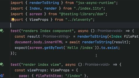 Component Driven 11ty Development With Typescript Tsx And Vitest
