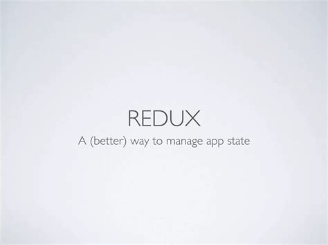 Redux Tutorial Intro To Redux By Getlittletech Ppt