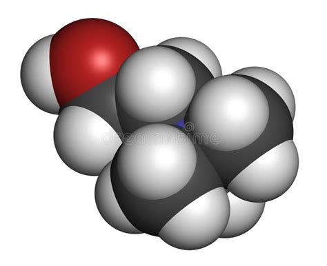 Choline Essential Nutrient Molecule Skeletal Formula Stock Vector