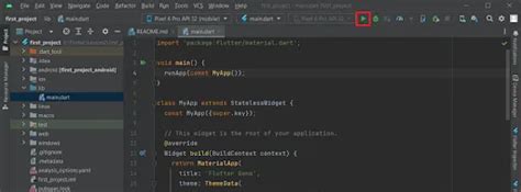 Học Flutter Khởi Tạo Chương Trình đầu Tiên Acd Academy