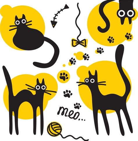 18개의 Cartoon Meo 이미지 스톡 사진 3d 오브젝트 벡터 Shutterstock