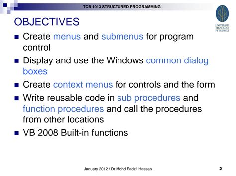 SOLUTION Sp 6 Menus Dialog Boxes And Procedures Studypool