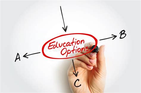 Education Options Mind Map Option A Option B Option C Great For Career Counseling Or