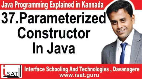 Parameterized Constructor In Java Youtube