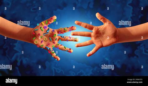 Contagious Disease Transmission And Infectious Diseases Spread As A