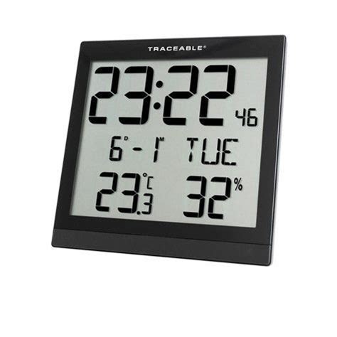 ProSource Scientific Traceable Digital Radio Atomic Wall Clock