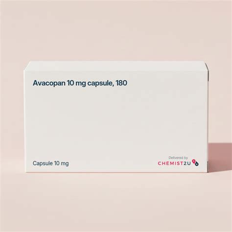 Tavneos Avacopan 10 Mg Capsule 180 Qty 1 Price And Dosage In Australia