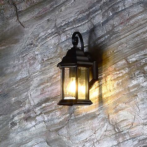 Saiph Outdoor Wall Light E27 Black Lights Ie