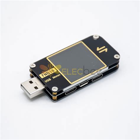 Elecbee Fnb38 Current Voltage Meter Usb Tester Qc4 Pd3 0 2 0 Pps Fast Charging Protocol