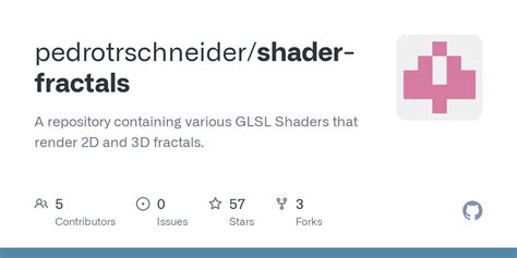github pedrotrschneider shader fractals a repository containing