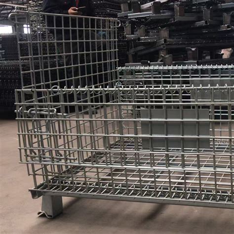 High Strength Steel Storage Cage With 500kg Load