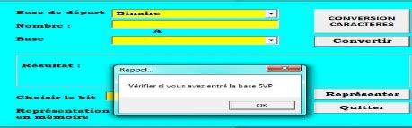 Memoire Online Structure de l information digitale Cas de conversion des nombres des chaà