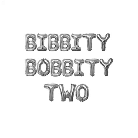Bibbity Bobbity Two Banner 16 Inches Cinderella Theme 2nd Birthday Party Girls Cinderella