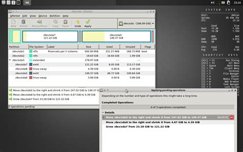 Lubuntu Why Cant I Extend My Partition With Gparted Ask Ubuntu