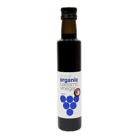 Organic Vinegar Balsamic 250ml Spiral 🥗 Limited Time Promotion