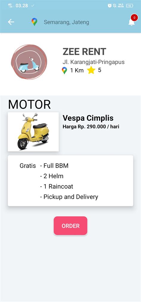 Github Brisiklurental Motor Ui Android Cardview Recycleview Tugase Asa Bikin Aplikasi Rental