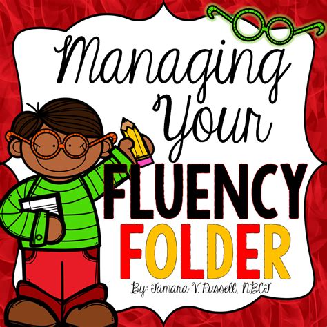 Mrs Russells Fluency Folder Organization Mrs Russells Room