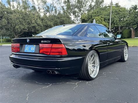1991 Bmw 850i Coupe Black I Automatic Classic Bmw 8 Series 1991 For Sale
