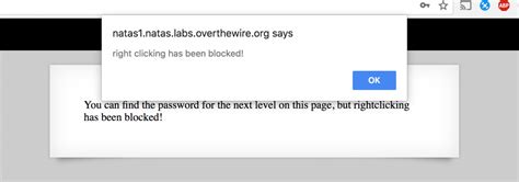 Ctf Overthewire Natas1