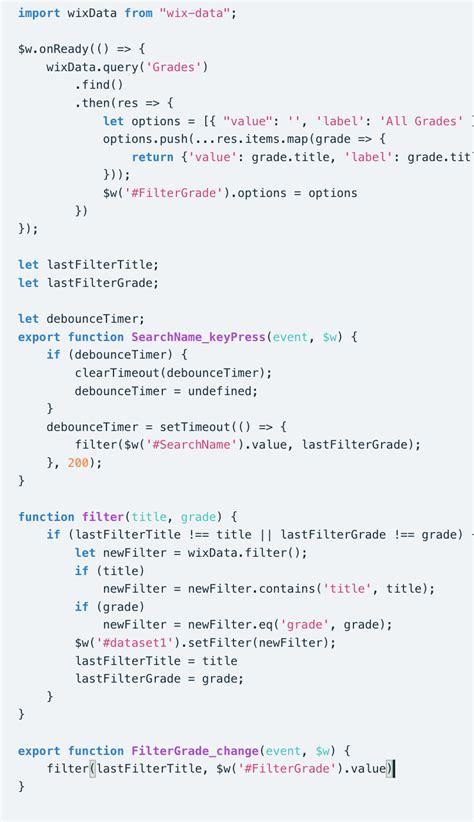 issue connecting dropdown with collection list velo by wix