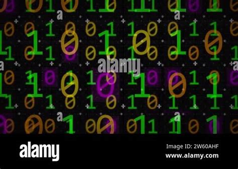 Background Based On Binary Code Technology Protecting Digital Data From Hacking And Viruses