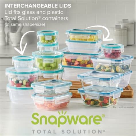 Snapware Total Solution Glass Food Storage 14 Pc Kroger