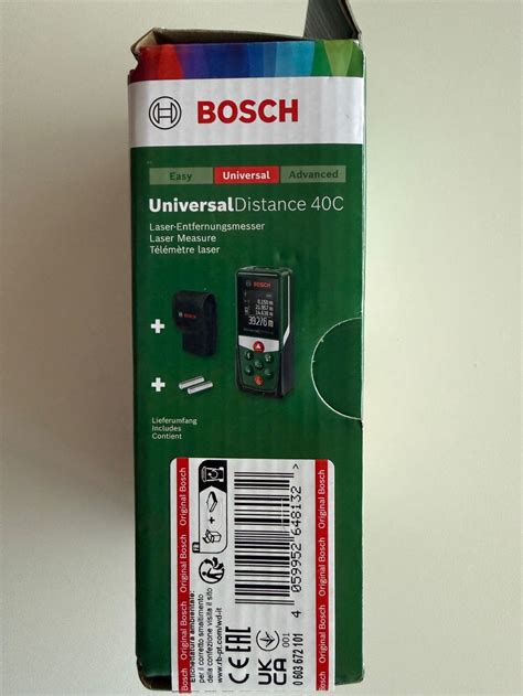 Télémètre Laser Bosch Universaldistance 40c Neu Und Originalverpackt