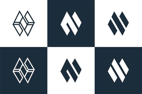 독창적인 디자인의 문자 N 로고 벡터 프리미엄 벡터