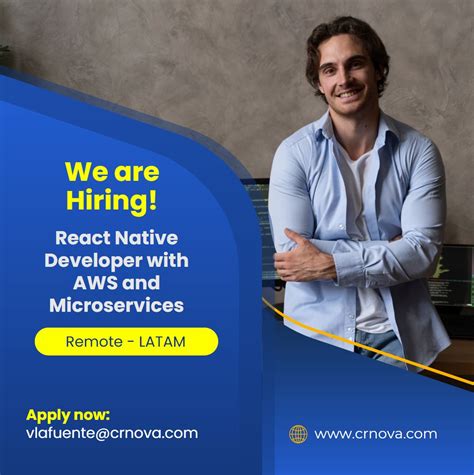 Latam Senior React Native Developer Aws Microservices Reactnative Aws Microservices