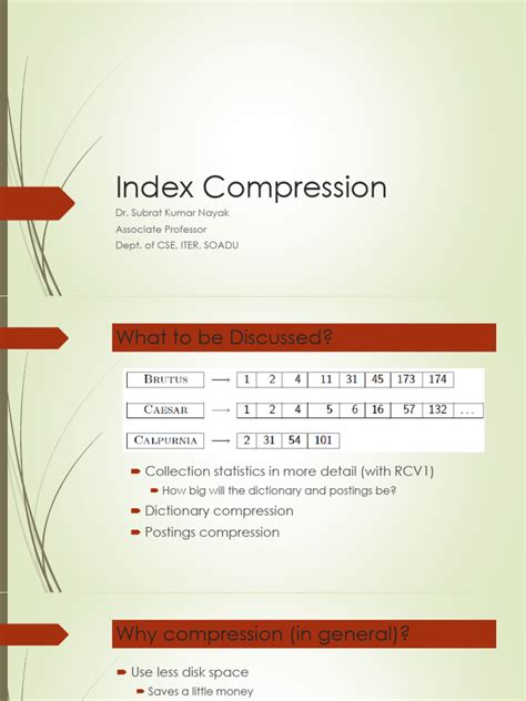 Chapter 5index Compression Pdf Data Compression Pointer Computer Programming