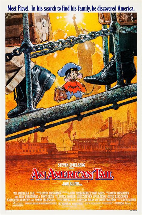 An American Tail Movie Poster 2 Of 5 Imp Awards
