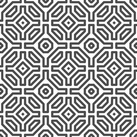 Abstract Seamless Octagonal Square Shapes Pattern Abstract Geometric Pattern For Various Design