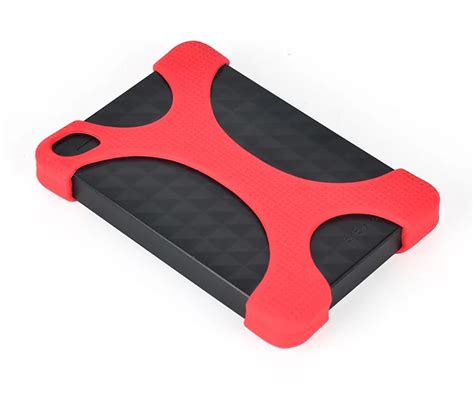 Portable External Hard Disk Drive Bag Carry Case Cover Silicon Rubber Case For WD Sony