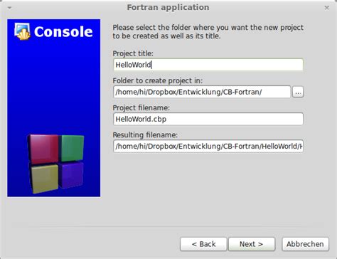 Install And Setup Codeblocks For Fortran On Gnulinux Hanis Omnium
