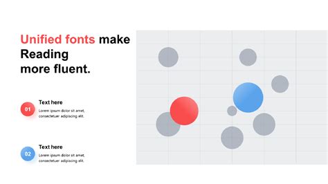 多色渐变ppt气泡图 Islide