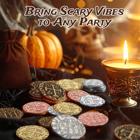 Metal Pirate Coins 100 Gold Treasure Coin Set Metal Replica Spanish