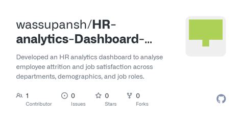 Hr Analytics Dashboard Using Power Bi Hr Analytics Dashboard 1 Pdf At Main · Wassupansh Hr