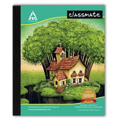 Classmate Short Size Un Ruled Note Book Pages Cm X Cm Hard Bound