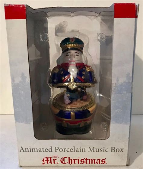 Mr Christmas Nutcracker Animated Music Box 2005 The Dance Of Sugar