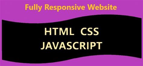 Use Html Css And Javascript To Develop A Website Css Javascript Development