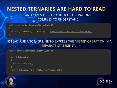 tips programming softwareengineering bestpractices dzidekdotnet