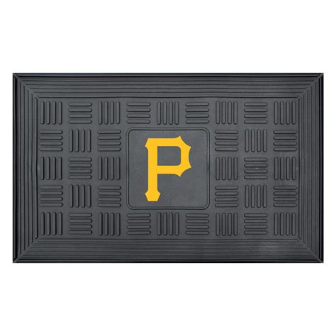 195 X 3125 Black And Yellow Mlb Pittsburgh Pirates Team Medallion
