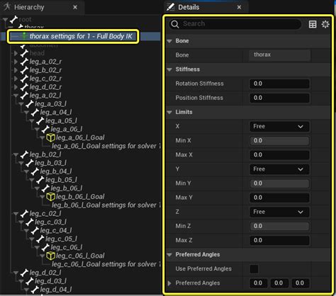 Ik Rig Solvers In Unreal Engine Unreal Engine 56 Documentation Epic Developer Community