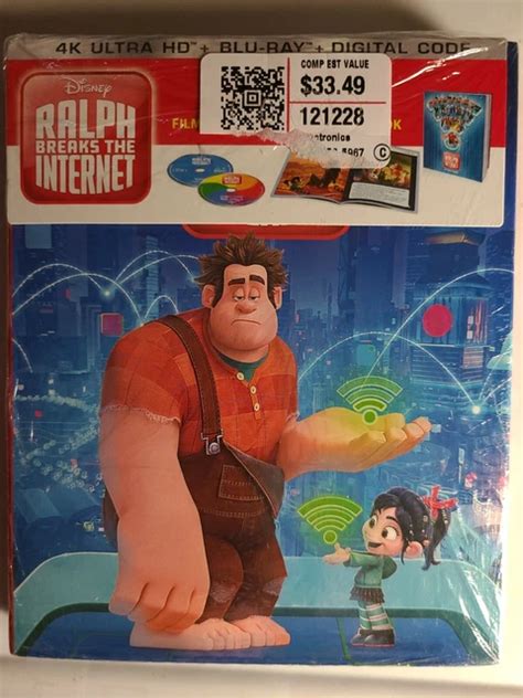 Disney S Ralph Breaks The Internet K Ultra Hd Blu Ray Digital Esclusivo Eur