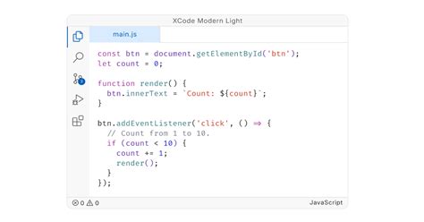 Xcode Modern By Wenbopan Vs Code Themes