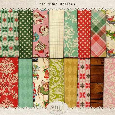 Old Time Holiday Shabby Miss Jenn Designs