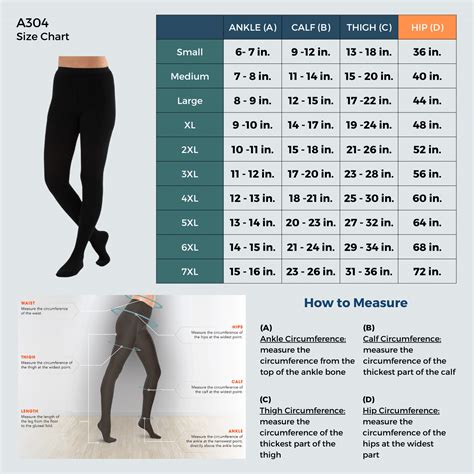 Absolute Support Opaque Medical Compression Pantyhose X Firm