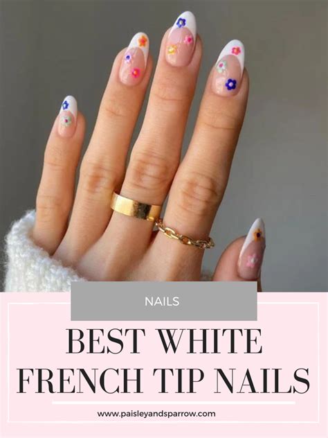 White French Tip Nail Designs 22 Modern Ideas Paisley And Sparrow